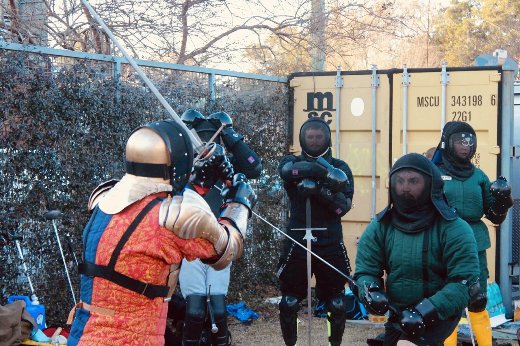 Savannah Longsword Fencing Club – a member of Schola Saint George